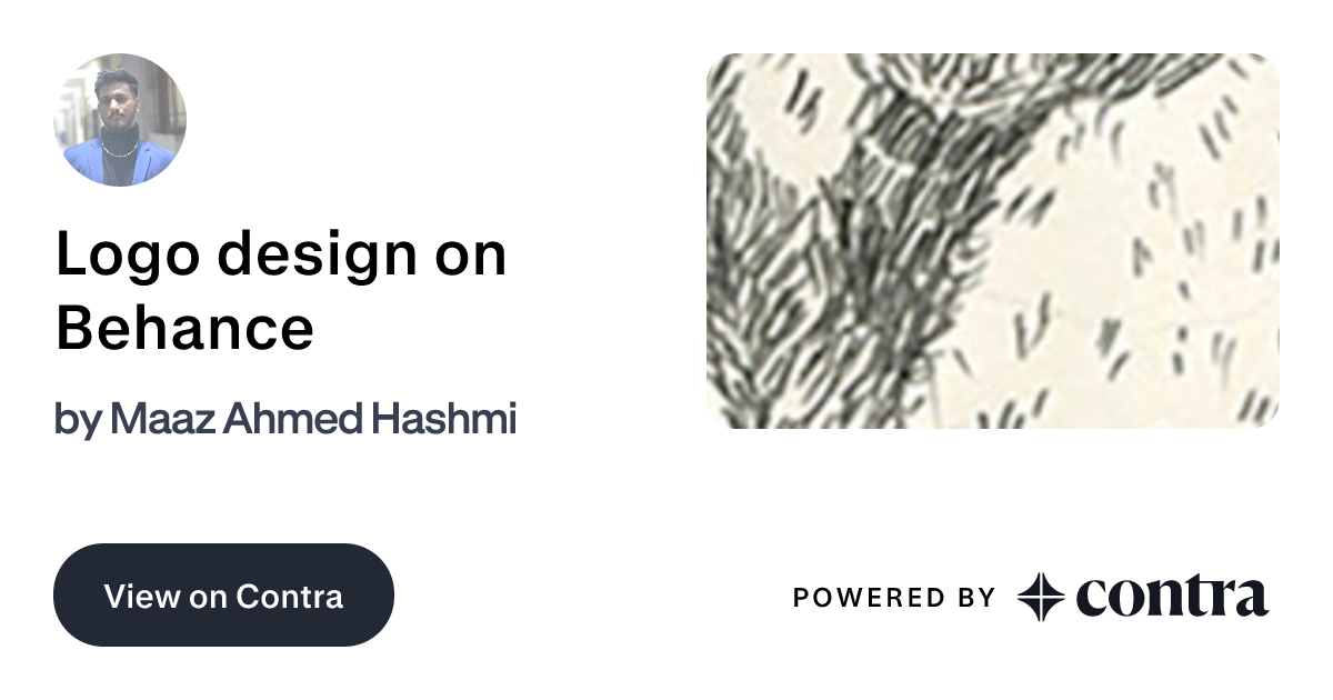 Logo design on Behance by Maaz Ahmed Hashmi