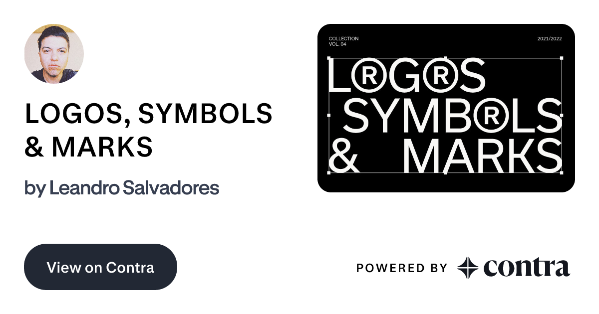 LOGOS, SYMBOLS & MARKS by Leandro Salvadores