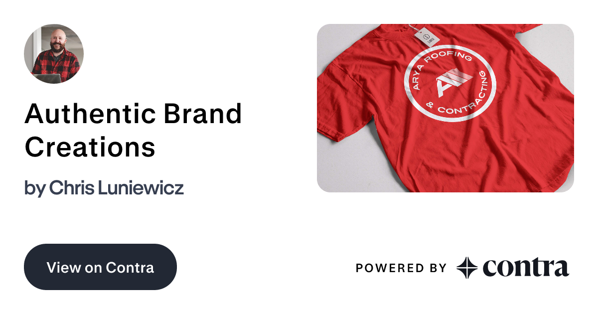 Authentic Brand Creations by Chris Luniewicz