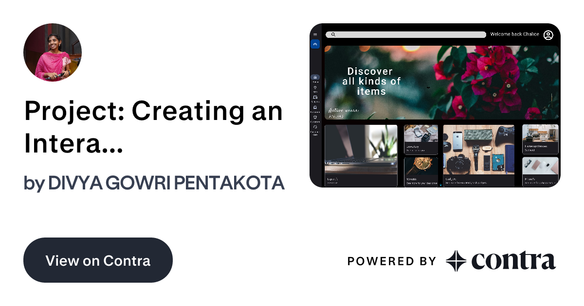 Project: Creating an Interactive Prototype for a Web Application by ...