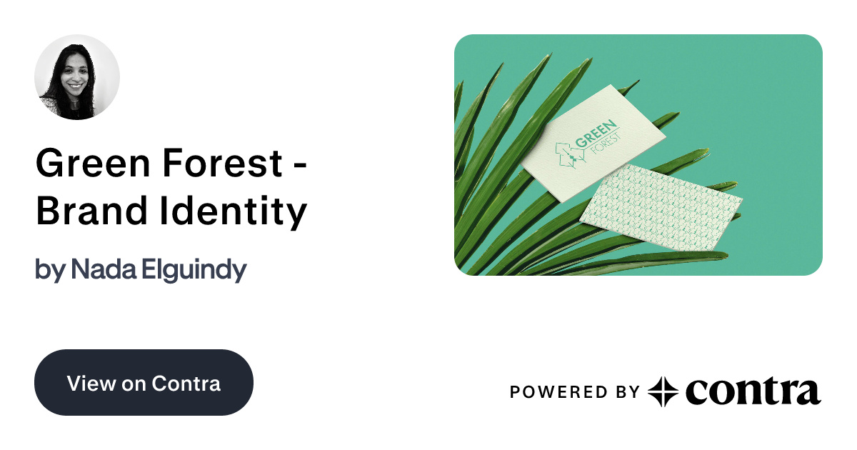 Green Forest - Brand Identity by Nada Elguindy