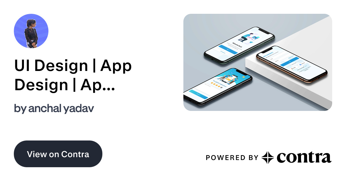 UI Design | App Design | App UI on Behance by anchal yadav