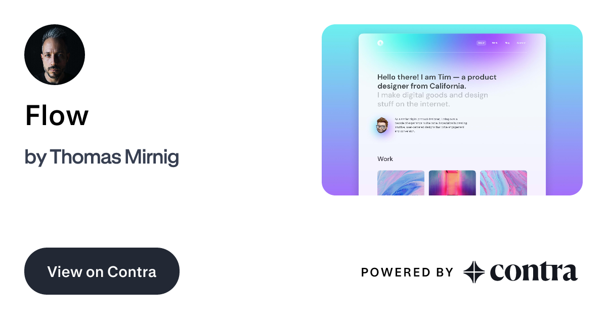 Flow by Thomas Mirnig