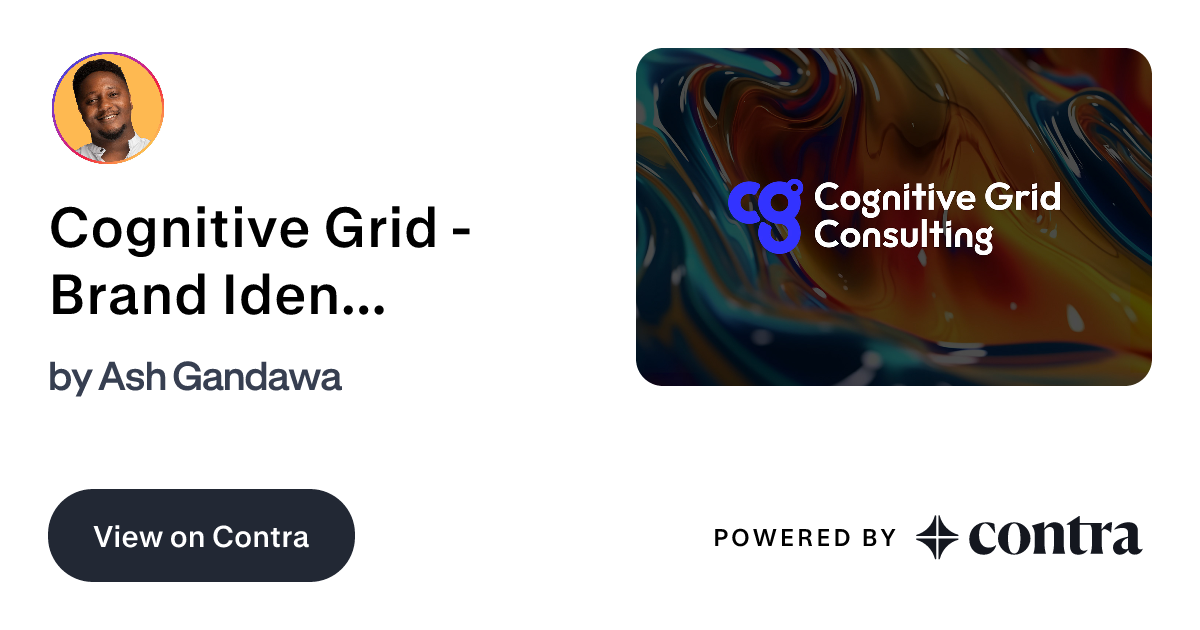 Cognitive Grid - Brand Identity Design by Ash Gandawa