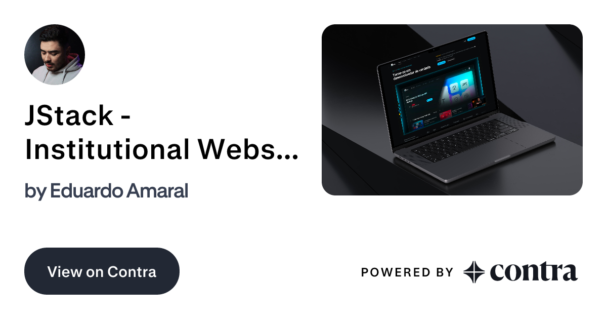 JStack Course Landing Page by Eduardo Amaral