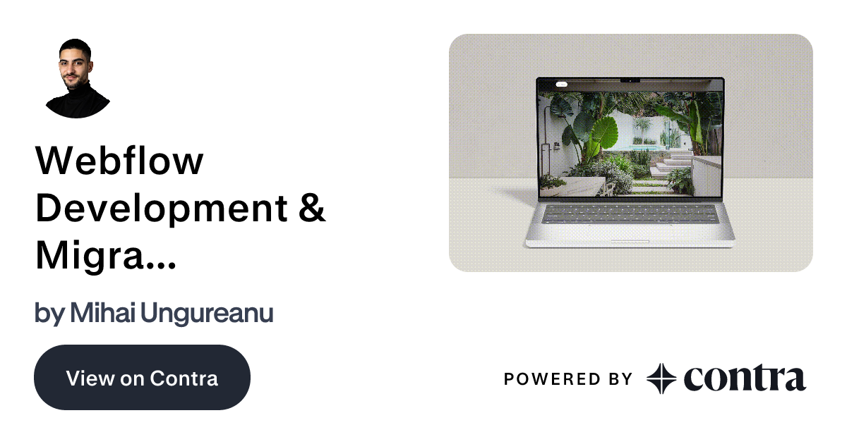 Webflow Development & Migration by Pixel Makers