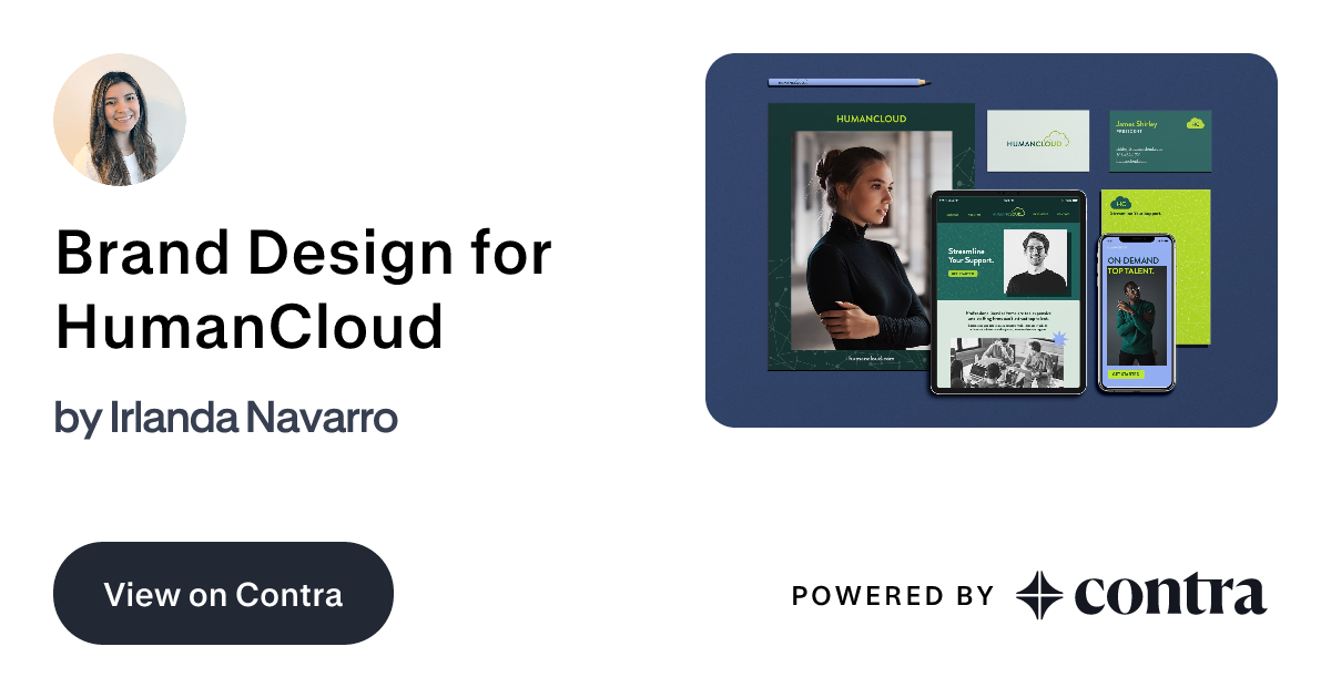 Brand Design for HumanCloud by Irlanda Navarro