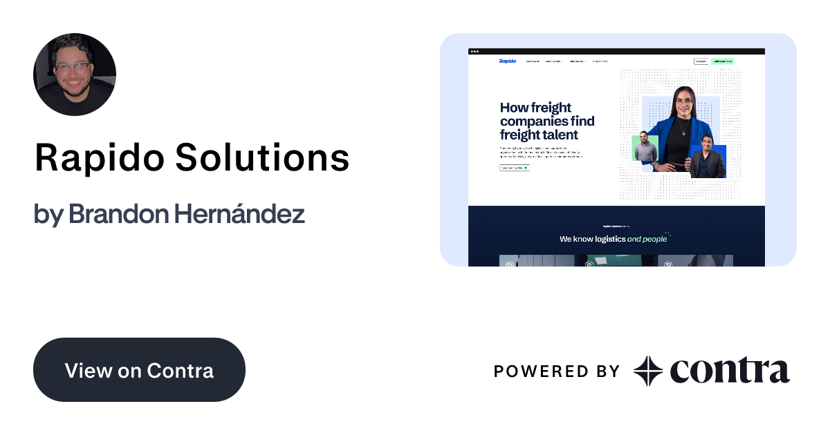 Rapido Solutions by Brandon Hernández