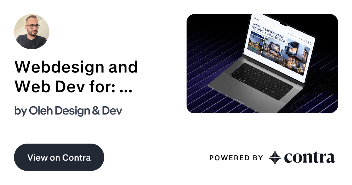 Webdesign and Web Dev for: ProBuild by Oleh Design & Dev