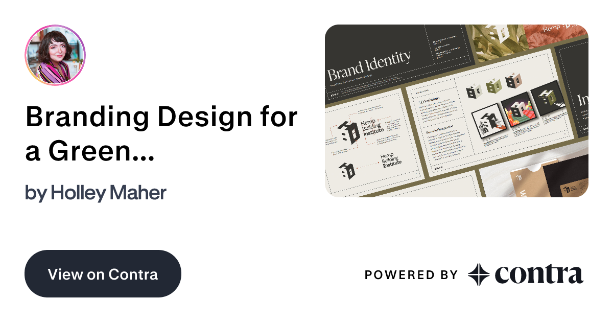 Branding Design for a Green Building + Education Organization by Holley ...