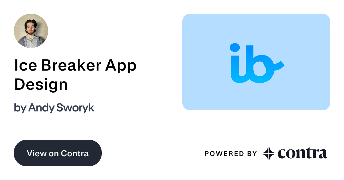 Ice Breaker App Design by JAM Digital Solutions