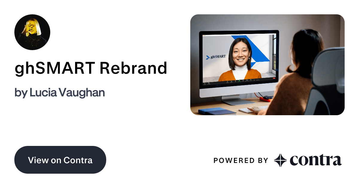 ghSMART Rebrand by Lucia Vaughan