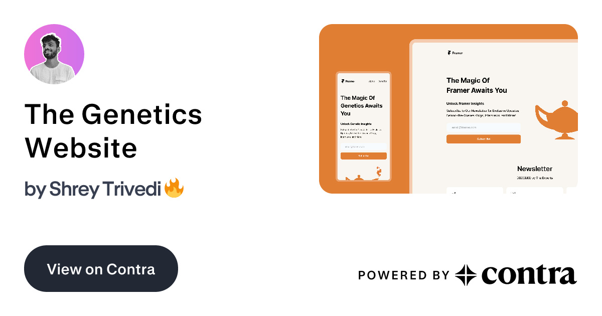 The Genetics Website by Shrey Trivedi 🔥