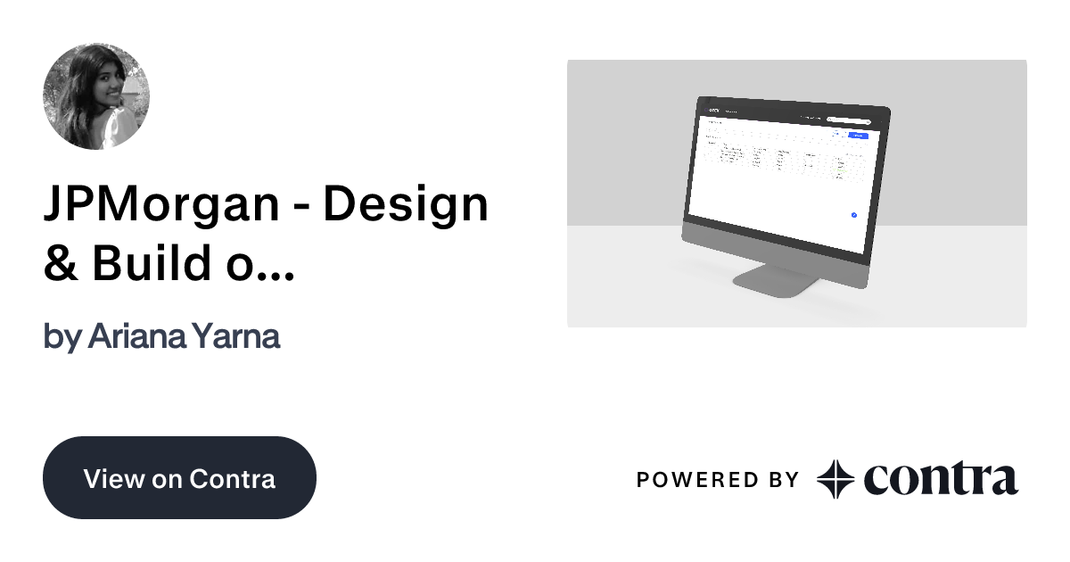 JPMorgan - Design & Build of an Internal Employee Experience CMS by Ariana