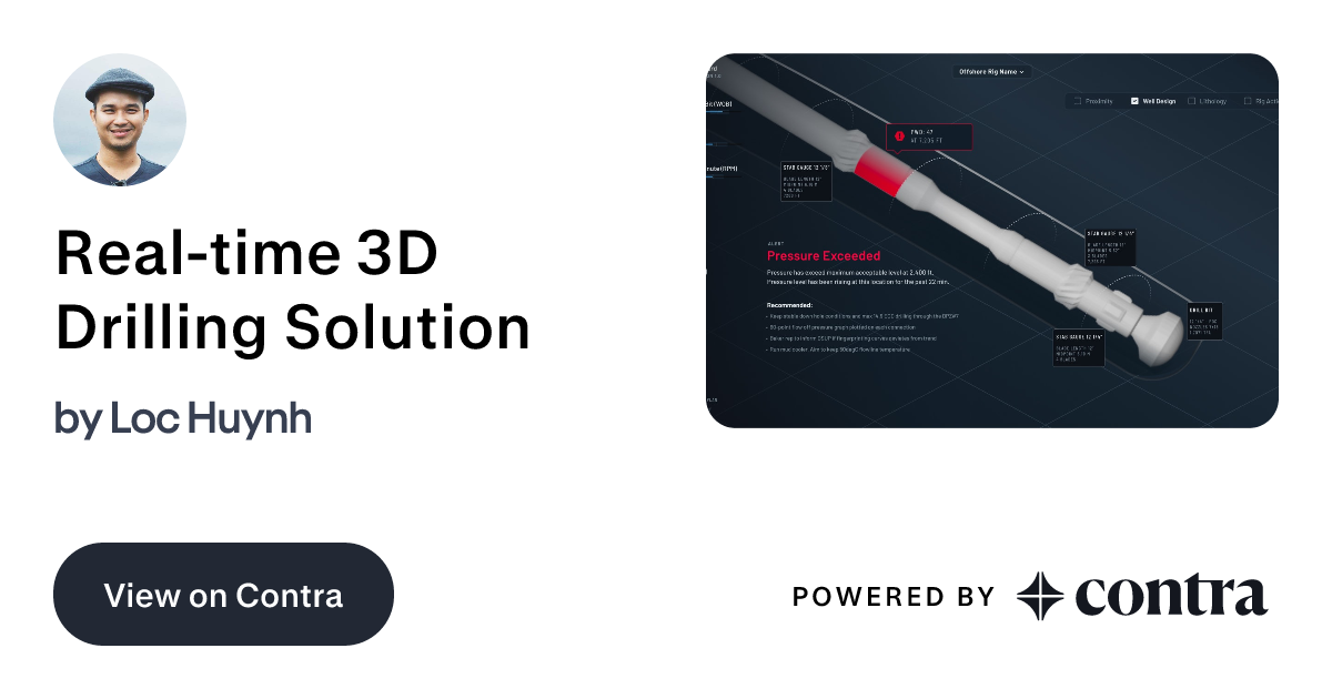 Real-time 3D Drilling Solution by Loc Huynh