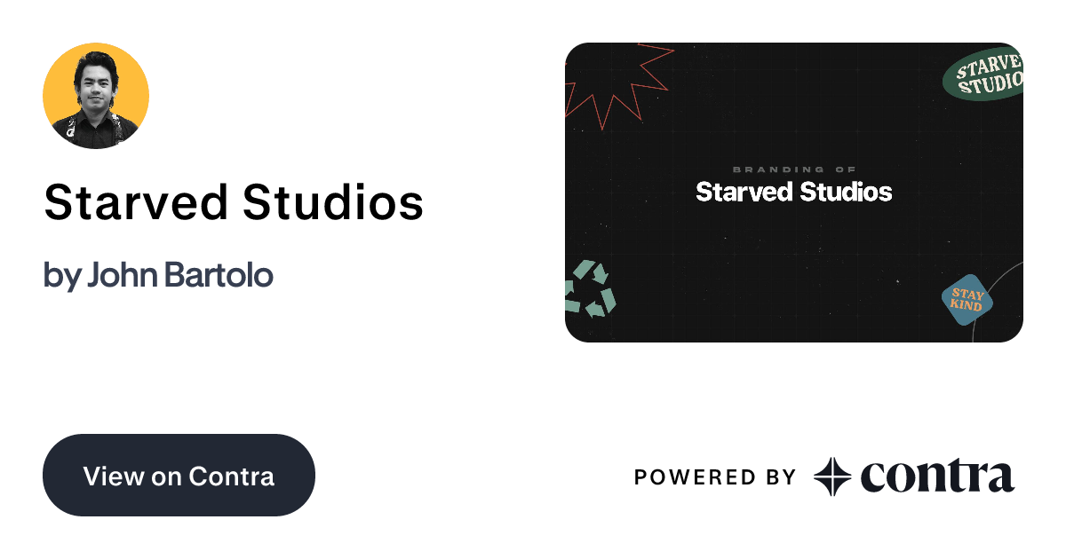 Starved Studios by John Bartolo