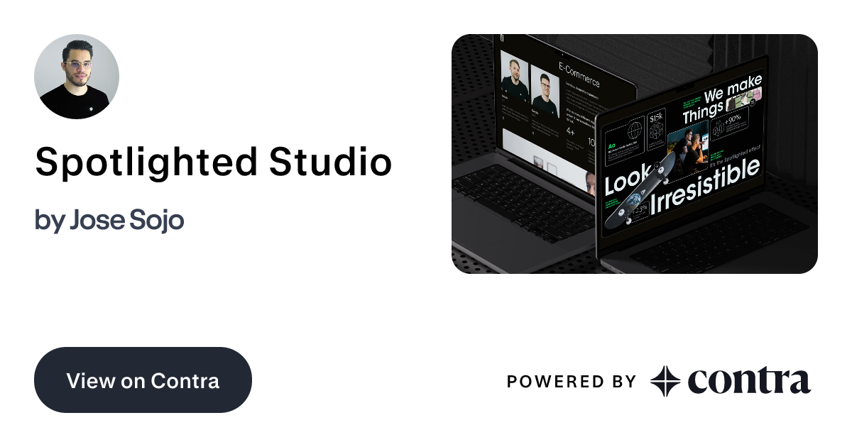 Spotlighted Studio by Jose Sojo