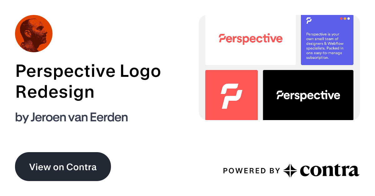 Perspective Logo Redesign by Jeroen van Eerden