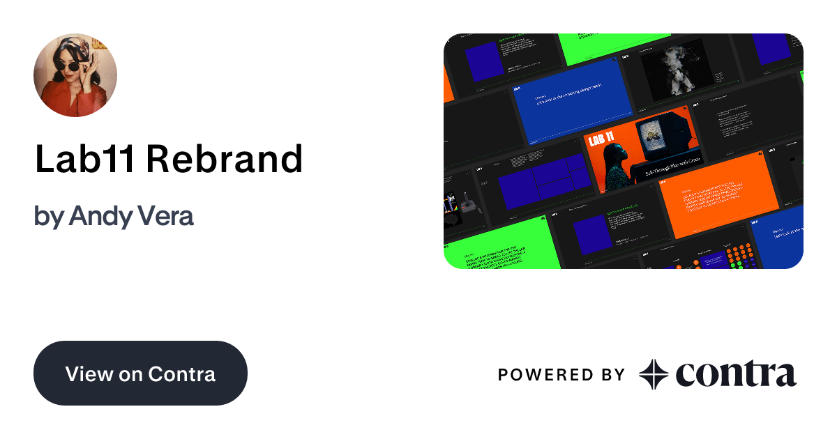Lab11 Rebrand by Andy Vera