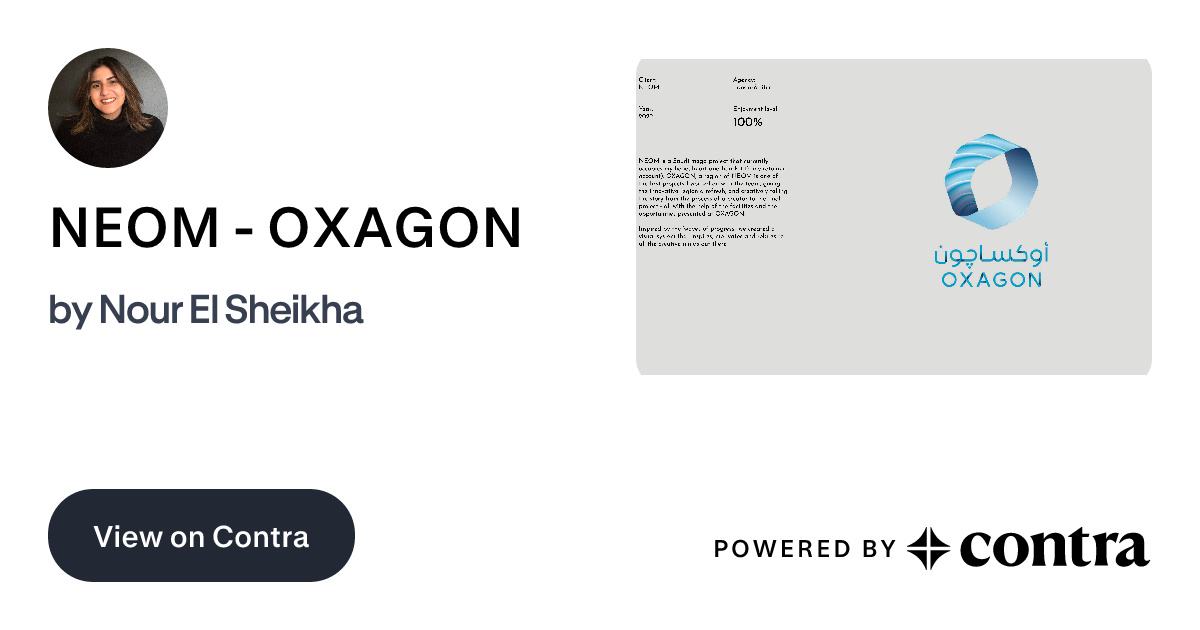 NEOM - OXAGON by Nour El Sheikha