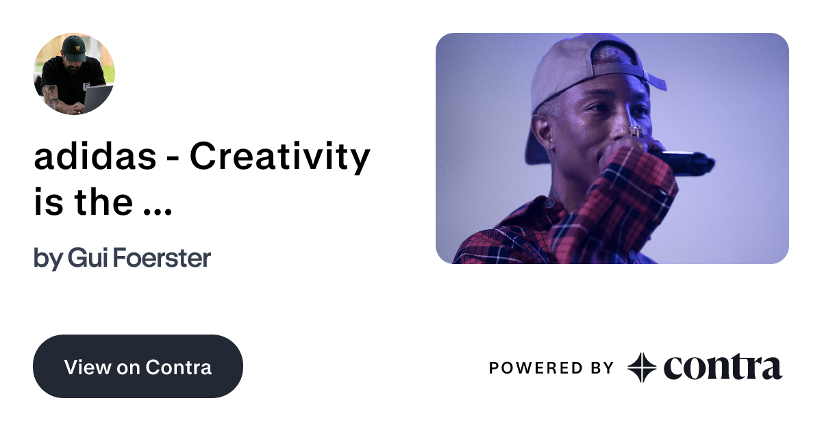 adidas - Creativity is the Answer by Gui Foerster