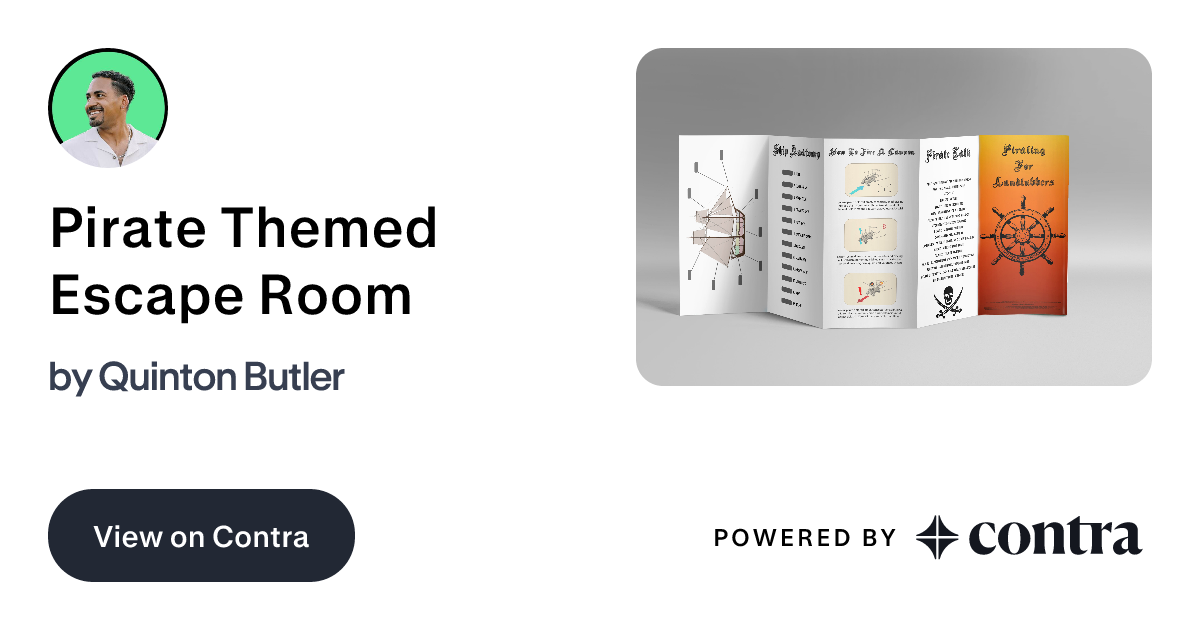 Pirate Themed Escape Room by Quinton Butler