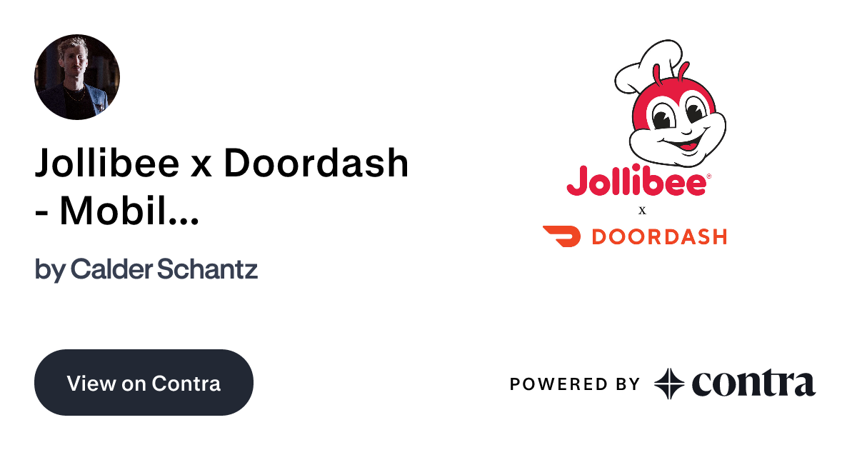 Jollibee x Doordash - Mobile Kitchen by Calder Schantz