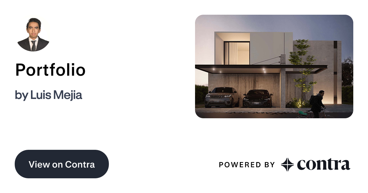 Portfolio by Luis Mejia