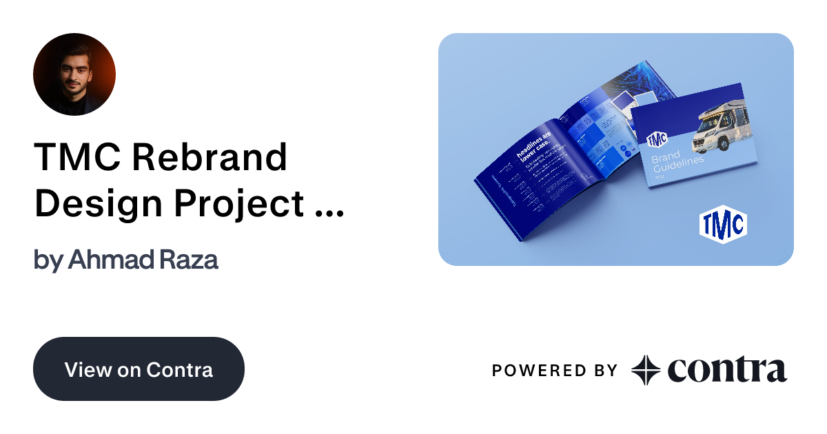 TMC Rebrand Design Project | Branding by Ahmad Raza