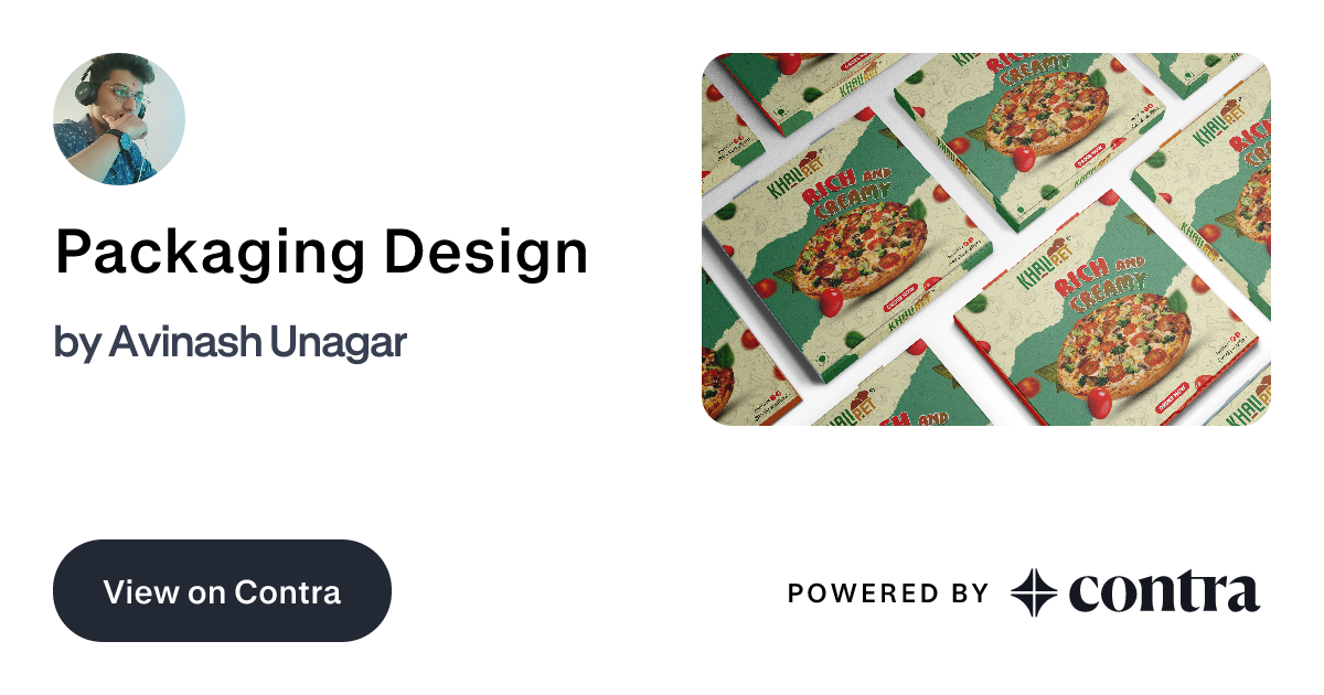 Packaging Design by Avinash Unagar