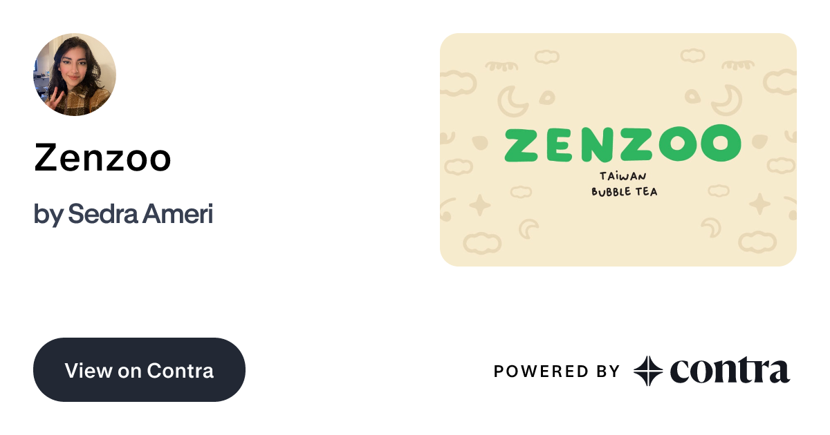 Zenzoo by Sedra Ameri