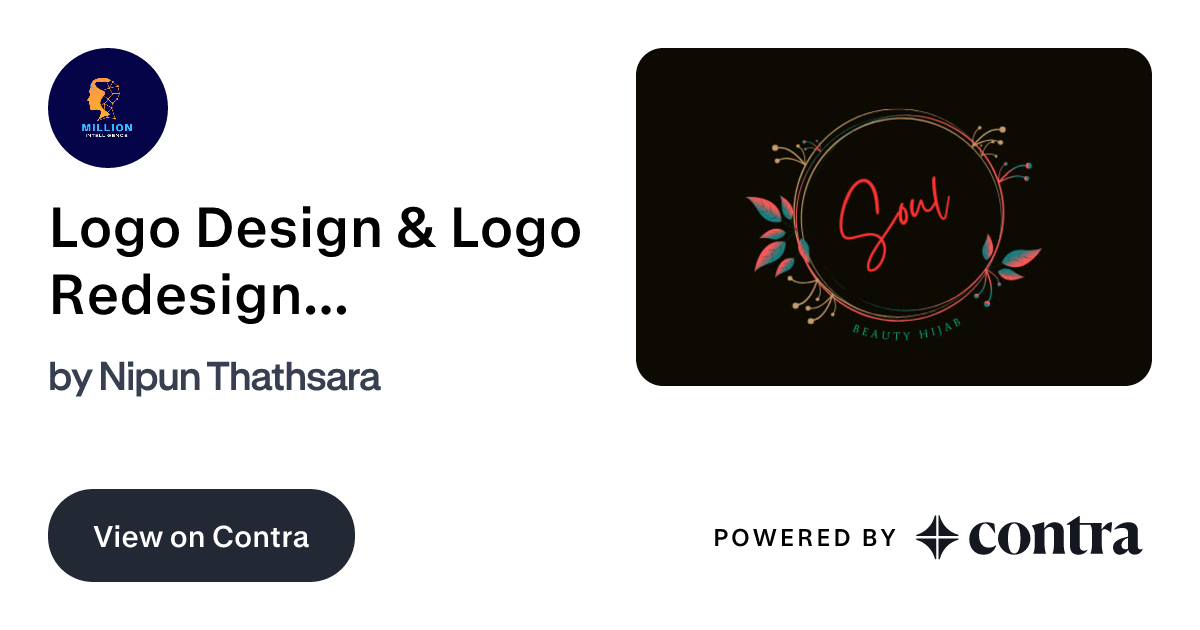 Logo Design & Logo Redesign for Global Brand by Nipun Thathsara
