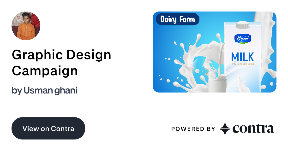 Graphic Design Campaign by Usman ghani