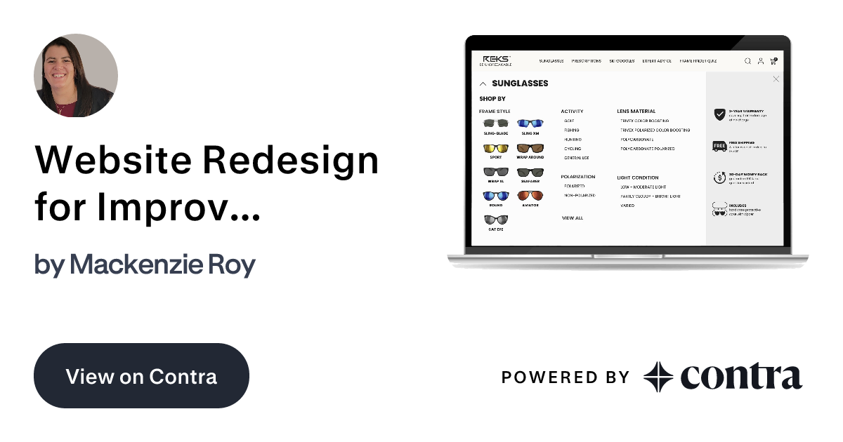 Website Redesign for Improved Wayfinding and Faster Checkout by ...