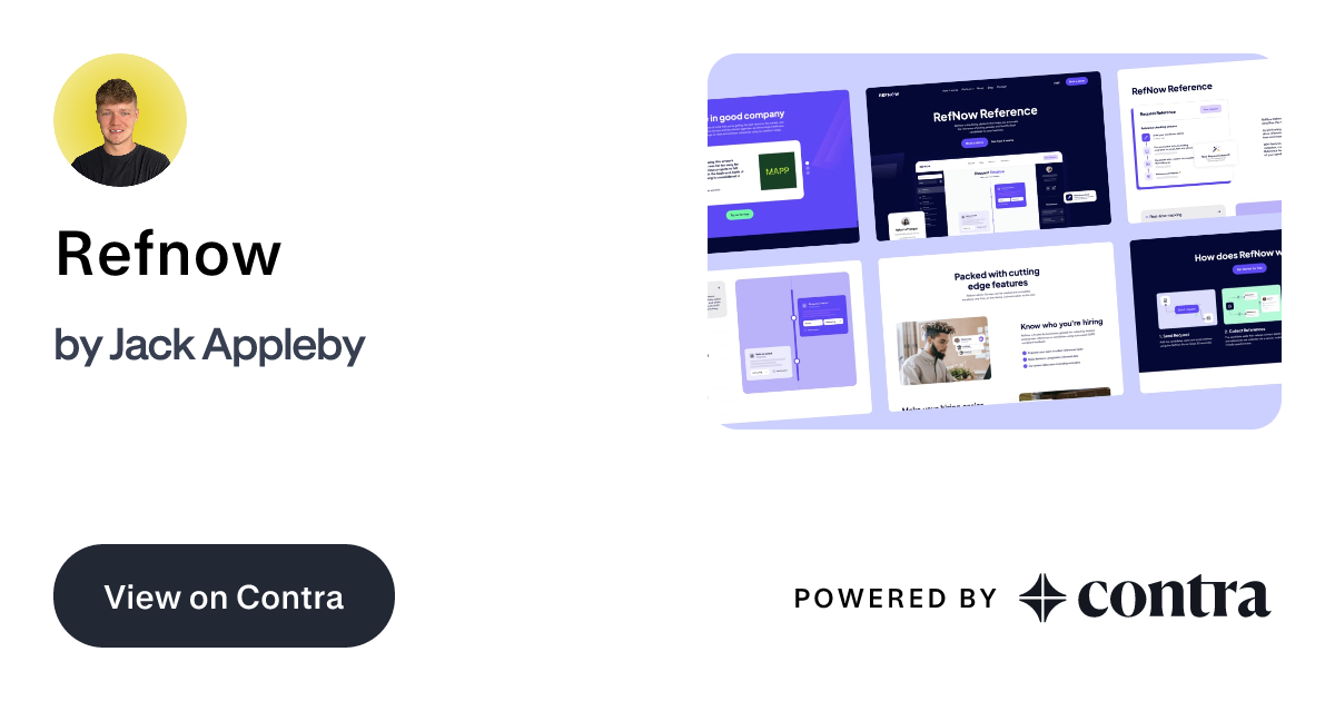 Refnow by Jack Appleby