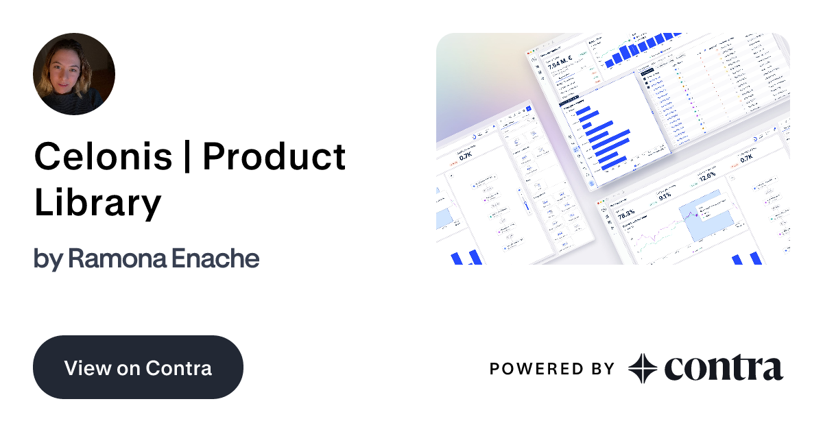 Celonis | Product Library by Ramona Enache