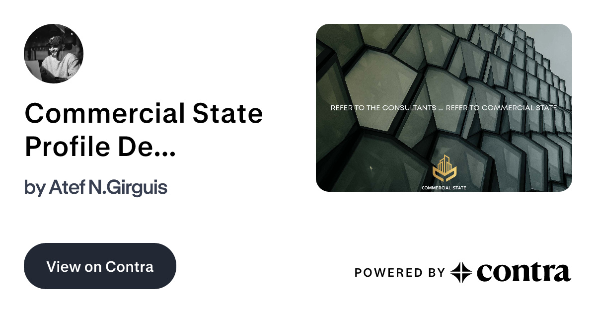 Commercial State Profile Design by Atef N.Girguis