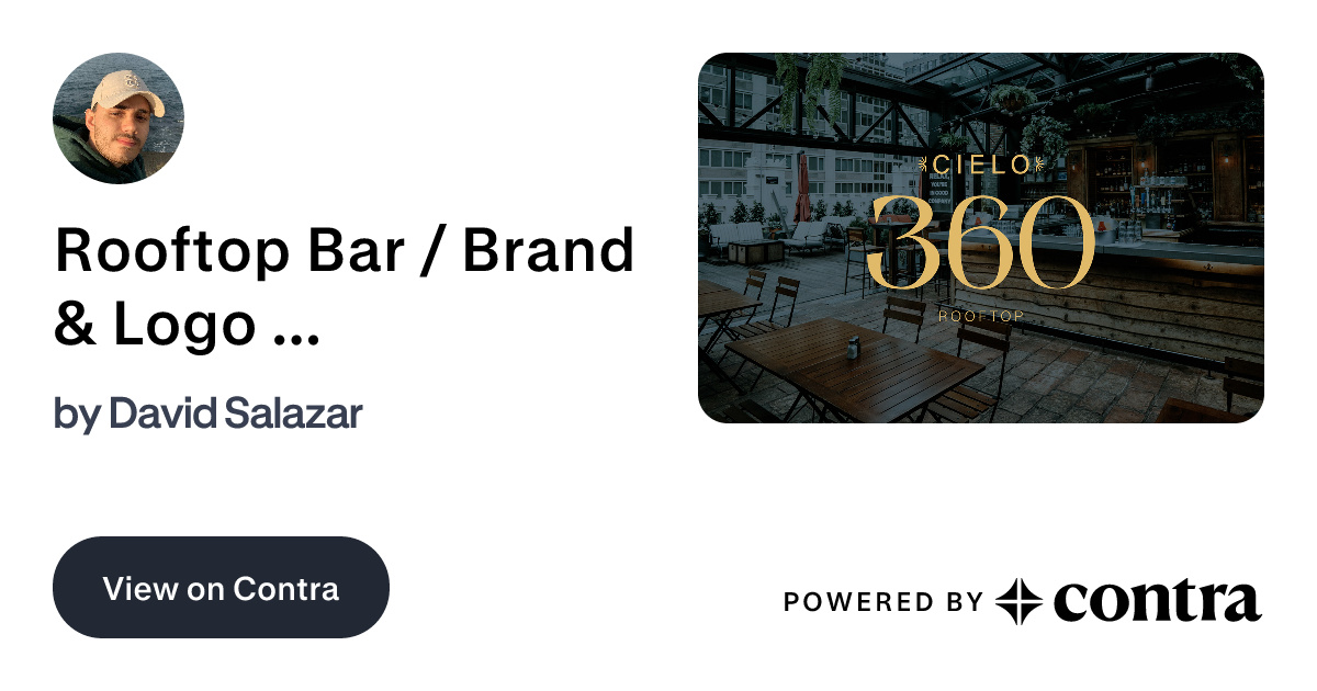Rooftop Bar / Brand & Logo Design by David Salazar