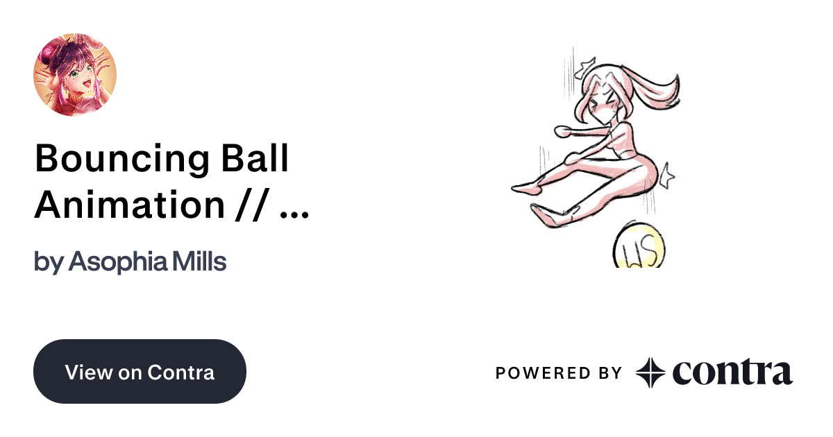 Bouncing Ball Animation // Plate 1 in Drawing 2 Class - YouTube by ...