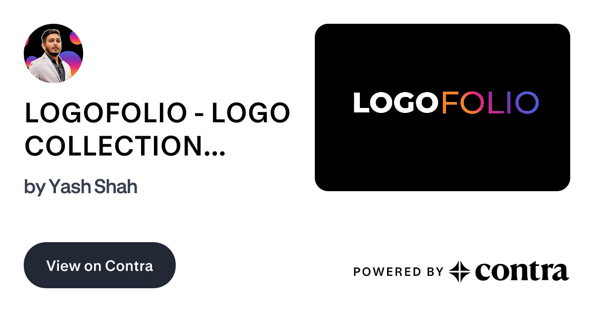 LOGOFOLIO - LOGO COLLECTION 🖋 by Yash Shah