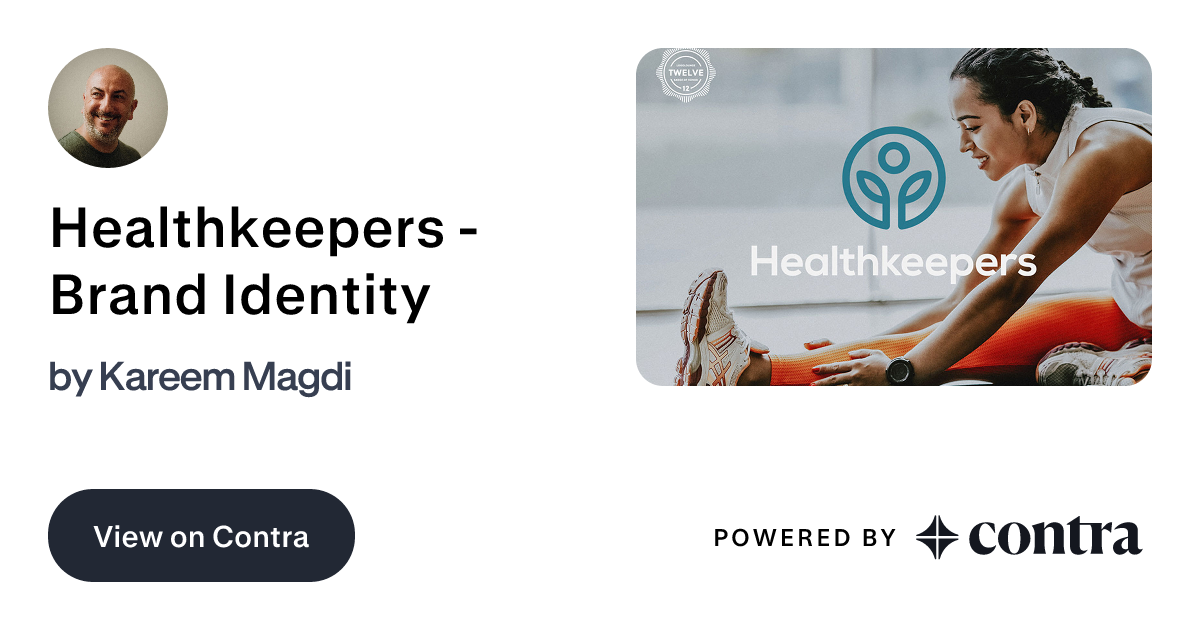 Healthkeepers - Brand Identity by Kareem Magdi