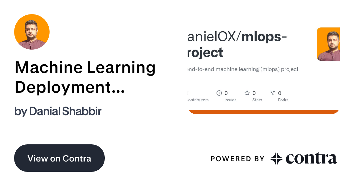 Machine Learning Deployment Project by Danial Shabbir