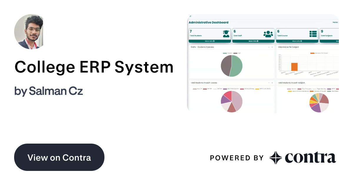 College ERP System by Salman Cz