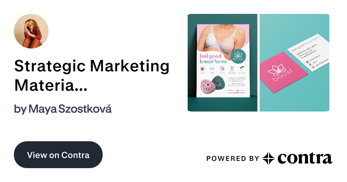 Strategic Marketing Materials Design for a Purpose-Driven Brand by Maya ...