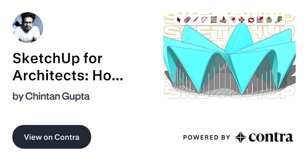 SketchUp for Architects: How to Model of the Parametric Los Man… by ...