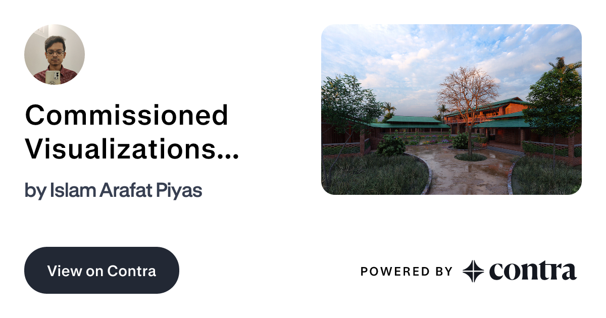 Commissioned Visualizations on Behance by Islam Arafat Piyas