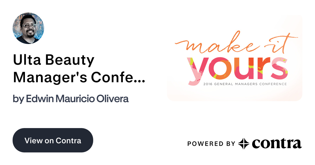 Ulta Beauty Manager's Conference | Vendor Expo Map by Edwin Mauricio ...