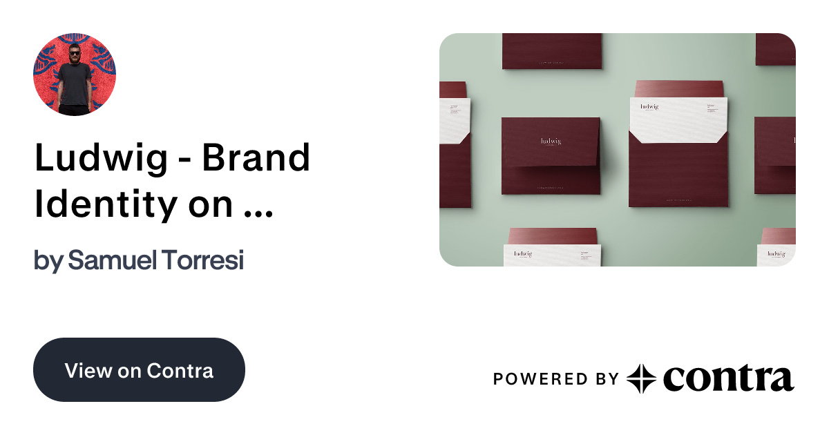 Ludwig - Brand Identity on Behance by Samuel Torresi