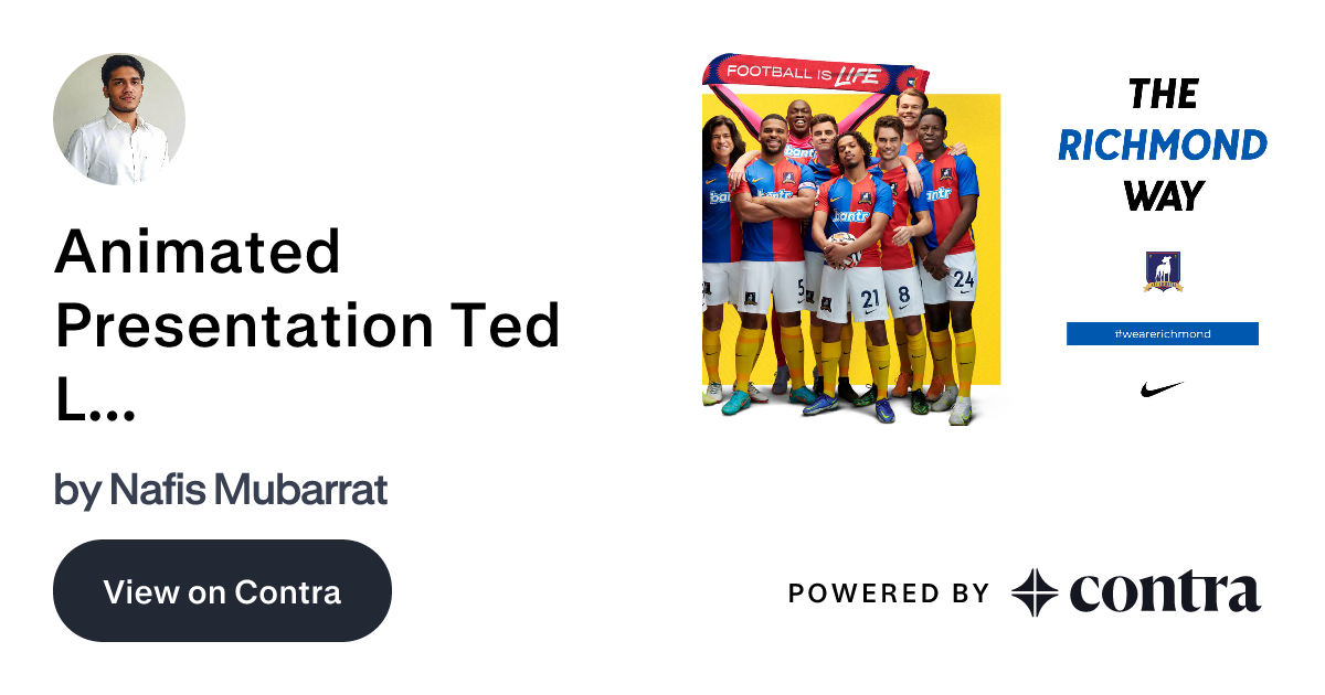 Animated Presentation Ted Lasso by Nafis Mubarrat