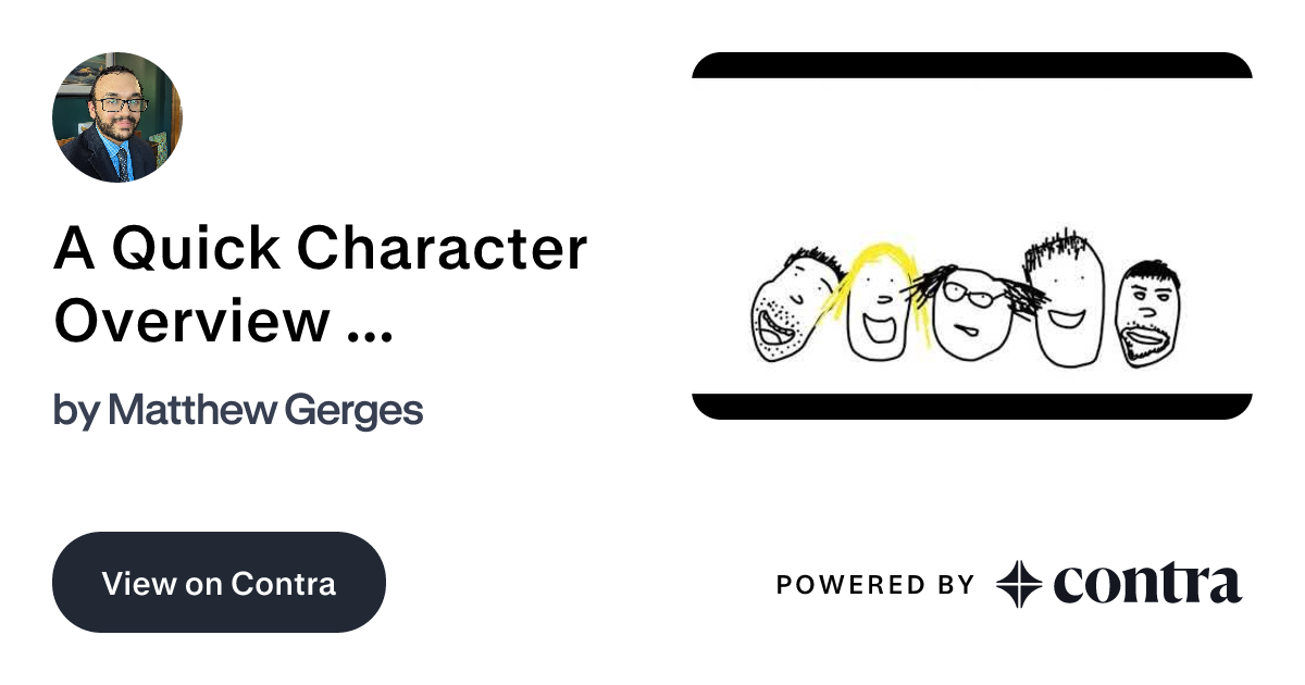 A Quick Character Overview of the Gang in It’s Always Sunny in … by Matthew Gerges